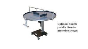 Mini Mover Conveyors 48 Inch Rotary Table Accumulator