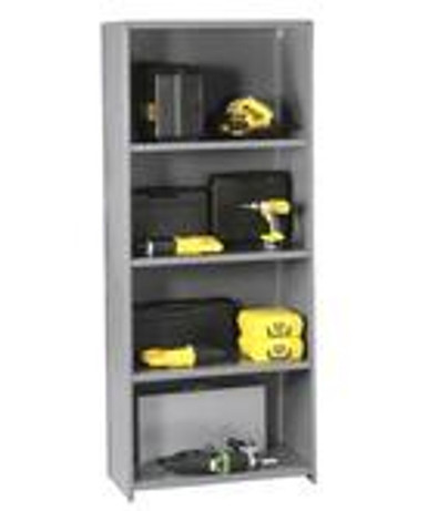 Tennsco Q-Line Industrial Clip Shelving - Closed Style Starter Units