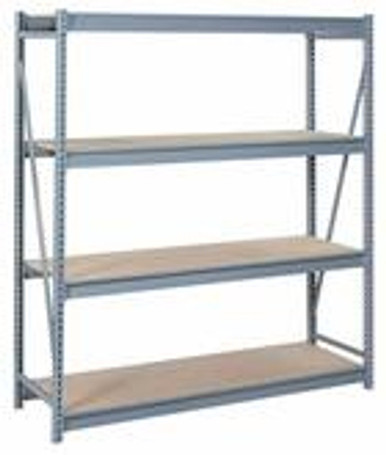Lyon Bulk Storage Racks - 96 Inch Wide - Particle Board Decking