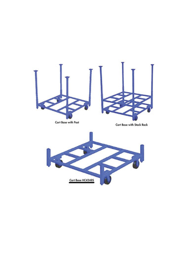 Premium Stacking Rack Carts | Material Flow & Dyna Rack
