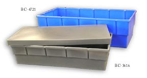 Bayhead Molded Plastic Boxes with Lids | Material Flow