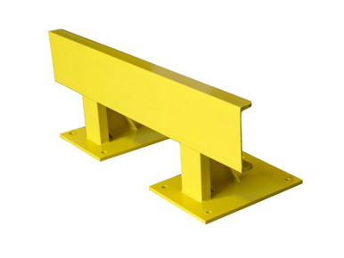 Durable Forklift Stop Plates by Roach Conveyors-Material Flow