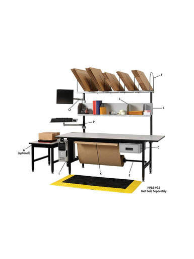 Dehnco Packing Workstation - Heavy-Duty | Material Flow