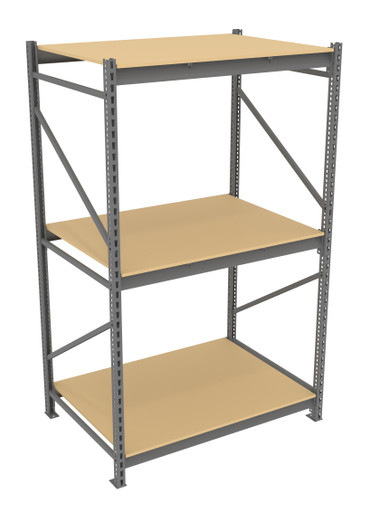 Tennsco Bulk Storage Racks - Durable Shelving | Material Flow