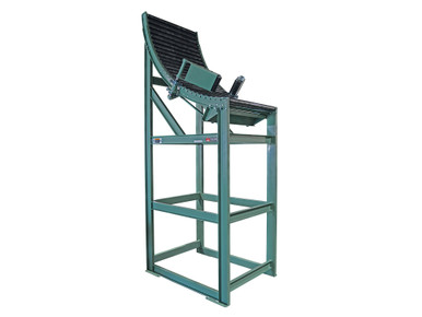 Roach Vertical Roller Tire Chute | Material Flow