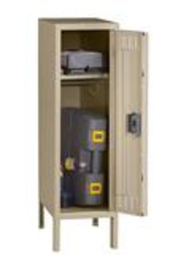 Tennsco Half-Height Lockers with Legs