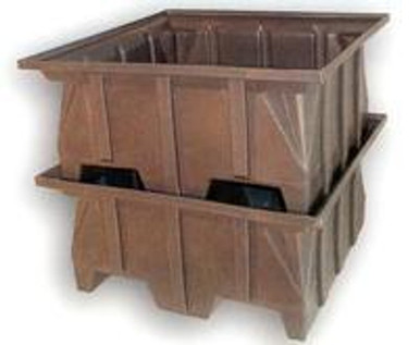 Bayhead Stacking Pallet Containers - 2 Way Entry