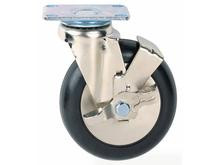 Metro Plate Casters for Metro Dollies with Hi-Modulus Donut Wheels