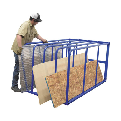 Vestil Standard Sheet Rack – 4-Bay Storage | Material Flow