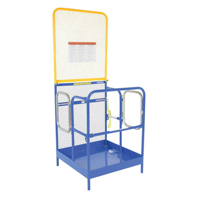 Vestil Steel Work Platforms with 2 Door Entry and 84" Expanded Back