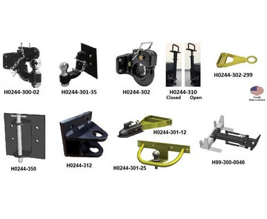 Standard Hitches for Pony Express Tuggers | Material Flow