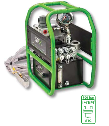 SPX PUMP, AIR/HYDRAULIC - 10,000 PSI PTRWP55-BS-R