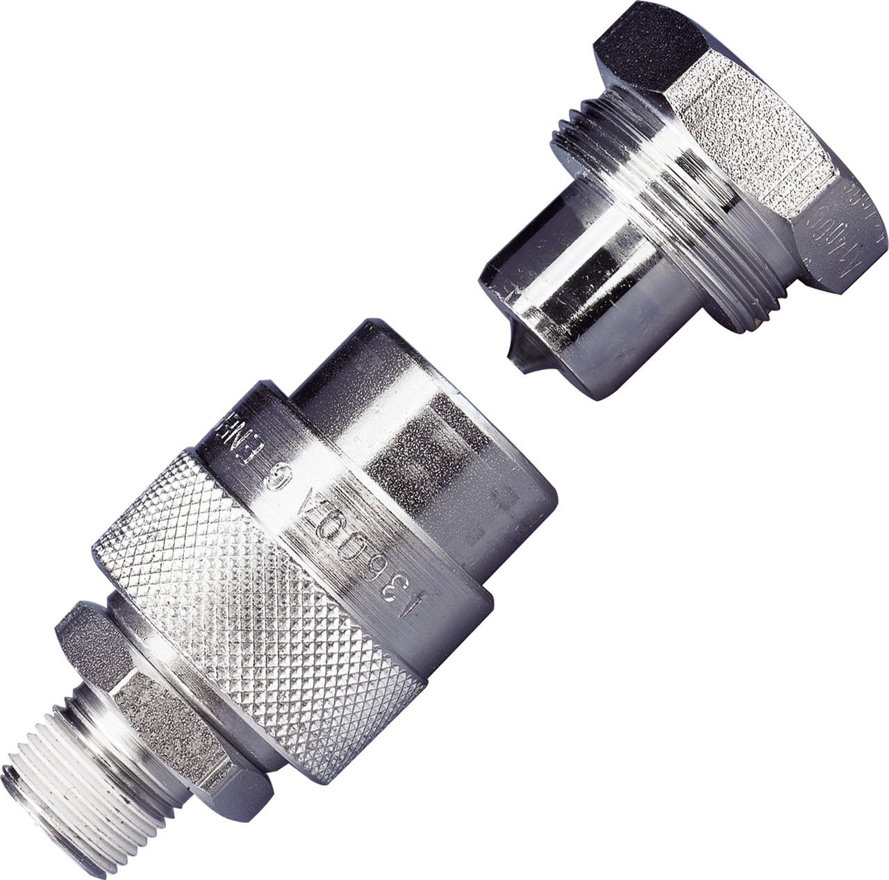 Enerpac C604, High Flow Hydraulic Coupler, Complete Set