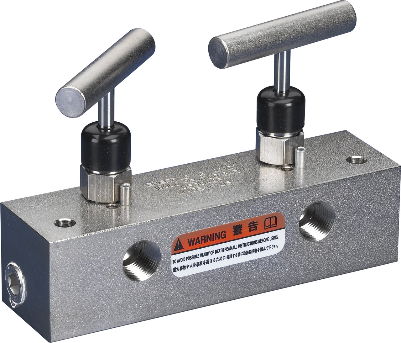 Enerpac AM21, 5 Port, Split Flow Hydraulic Manifold