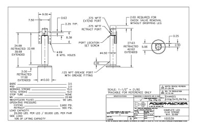 Power-Packer 100539 LANDING LEG