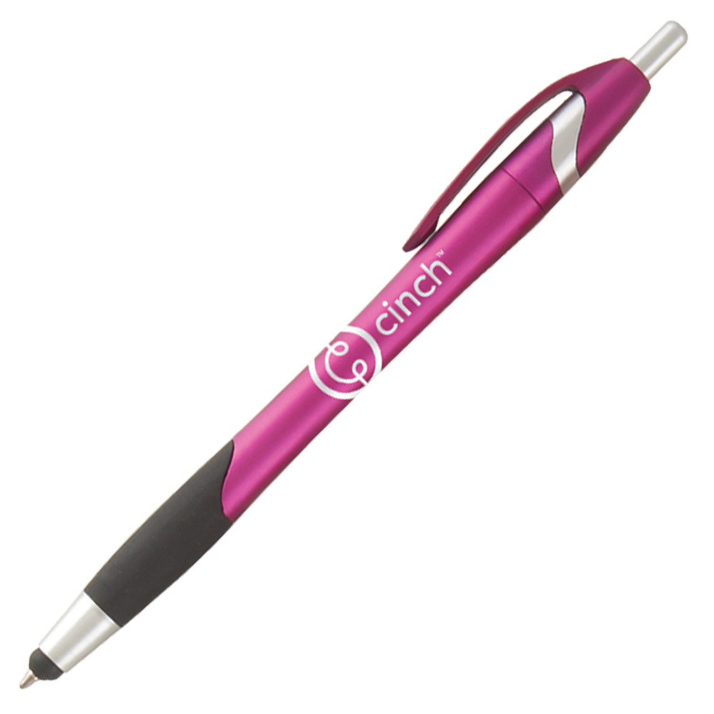 Promotional Stratus Stylus w/Grip Ballpoint Pens | Company Logo Pens