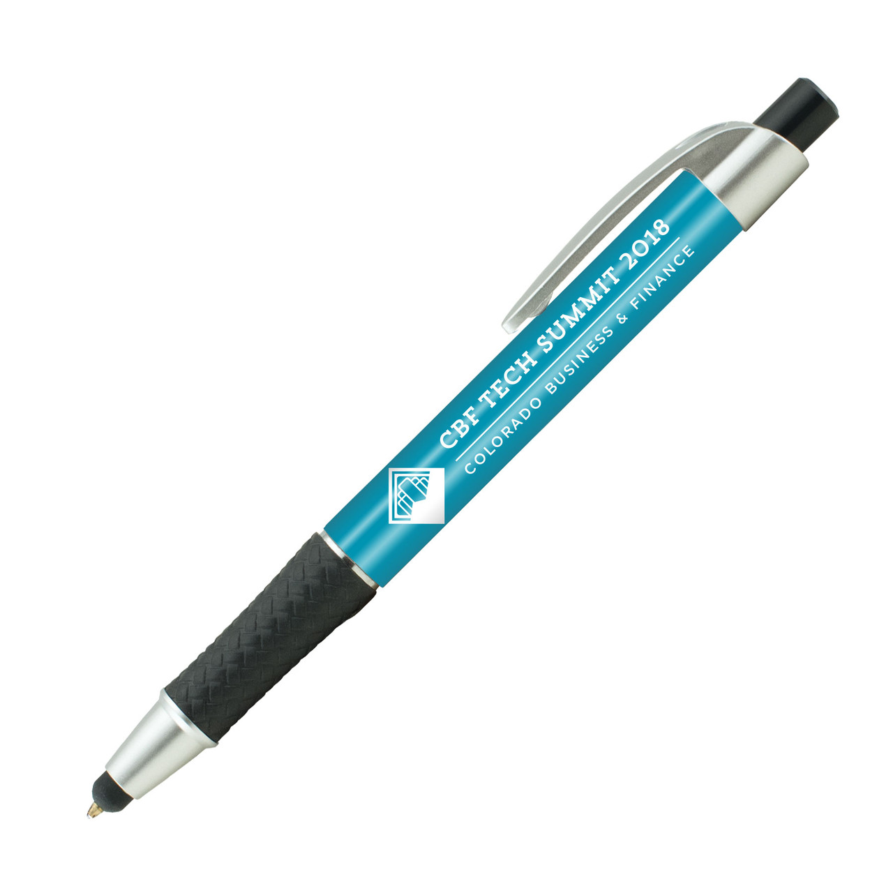 Elite Metallic Stylus Promotional Logo Full Color | Advertising Pens