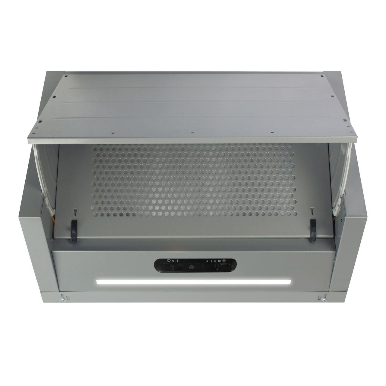 SIA INT60SS 60cm Silver Integrated Built In Cooker Hood Kitchen ...