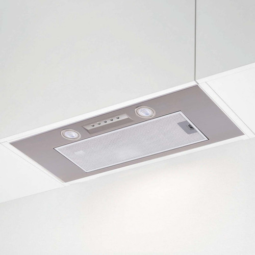 90cm Canopy Cooker Hood Kitchen Extractor Fan In Silver Built-in - SIA ...