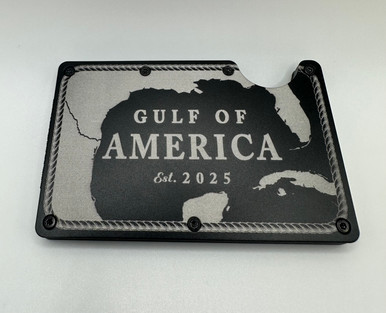 Gulf of America Metal Wallet