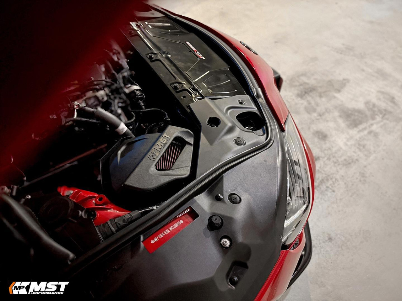 MST Performance Cold Air Intake Induction Kit System Toyota Supra A90 ...