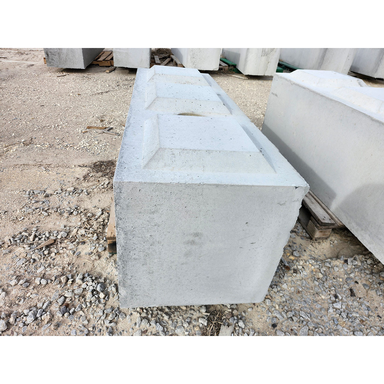 2' x 2' x 8' Interlocking Concrete Block with Lugs