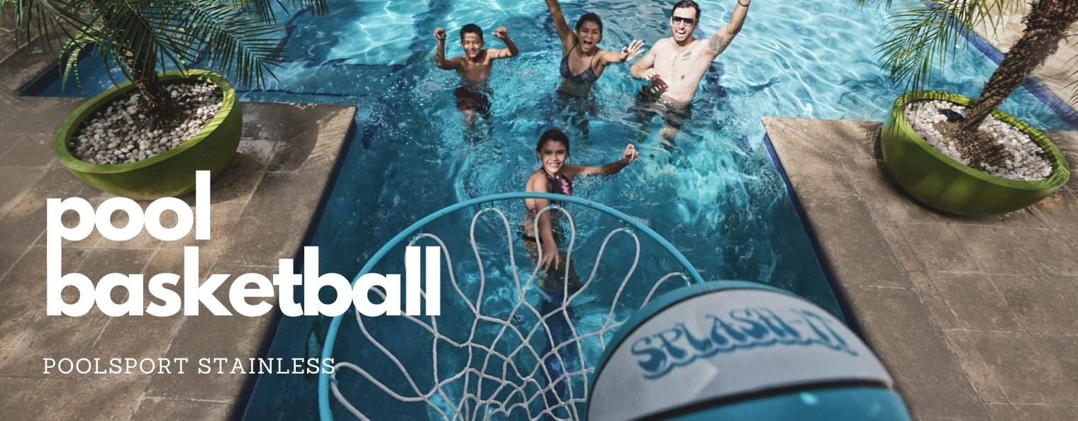 Pool Basketball Hoops, Pool Volleyball Sets & Paddleboards - Dunn-Rite
