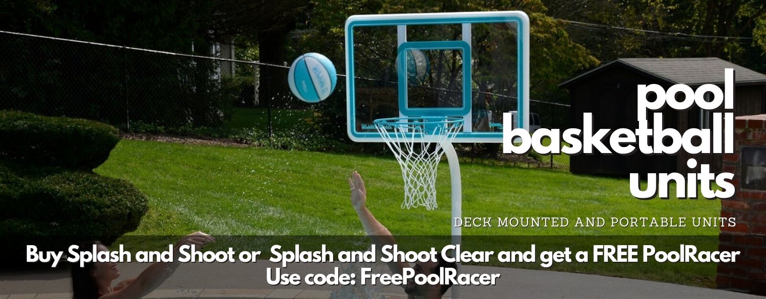 Pool Basketball Hoops, Pool Volleyball Sets & Paddleboards - Dunn-Rite
