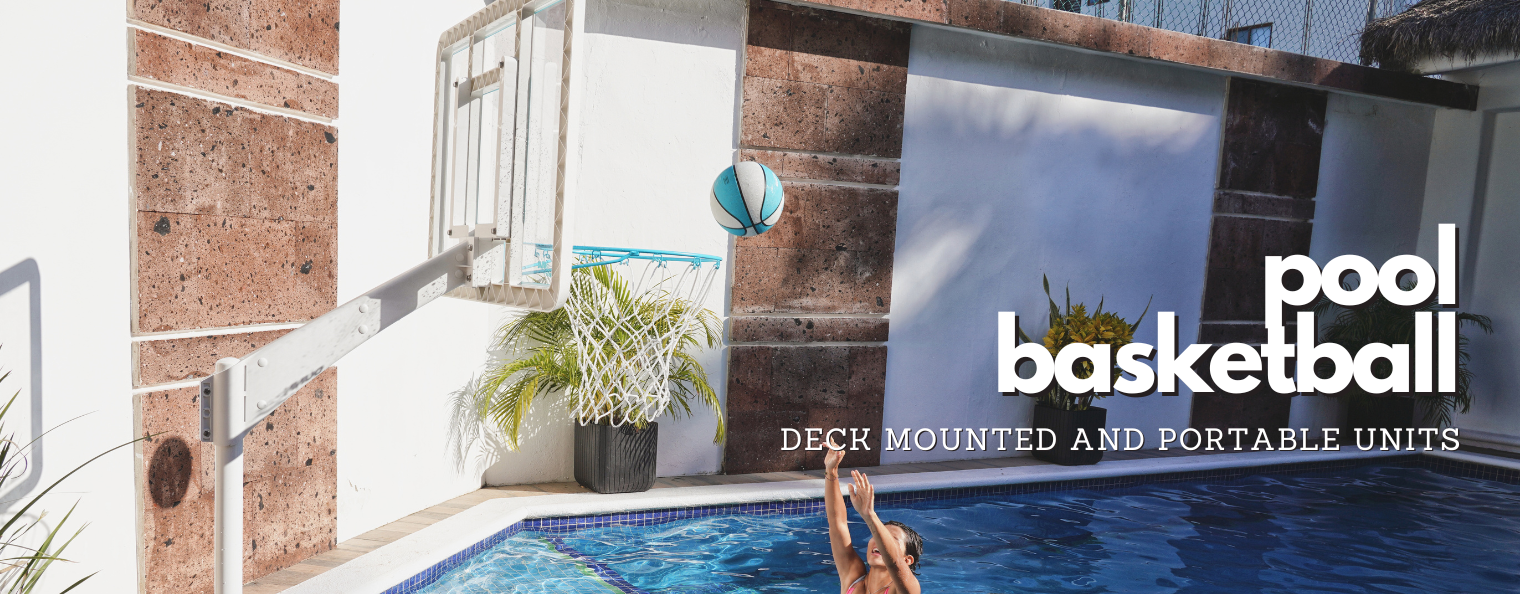 Dunn-Rite Products | Pool Basketball Hoop & Pool Volleyball | Paddleboards