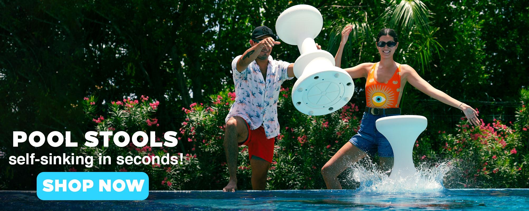 Dunn-Rite Products | Pool Basketball Hoop & Pool Volleyball | Paddleboards