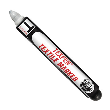 Dykem Texpen Textile Marker, Fine Plastic Tip