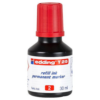 edding T 25 Permanent Marker Ink Refill Bottles