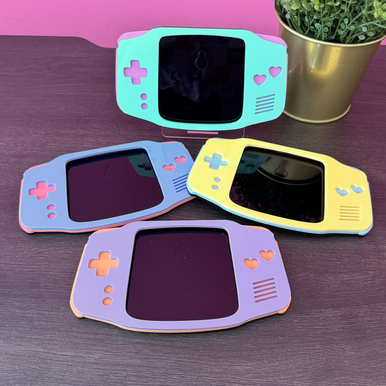Gameboy Advance Swappable Acrylic Frame - Compatible with 32x32 Inserts