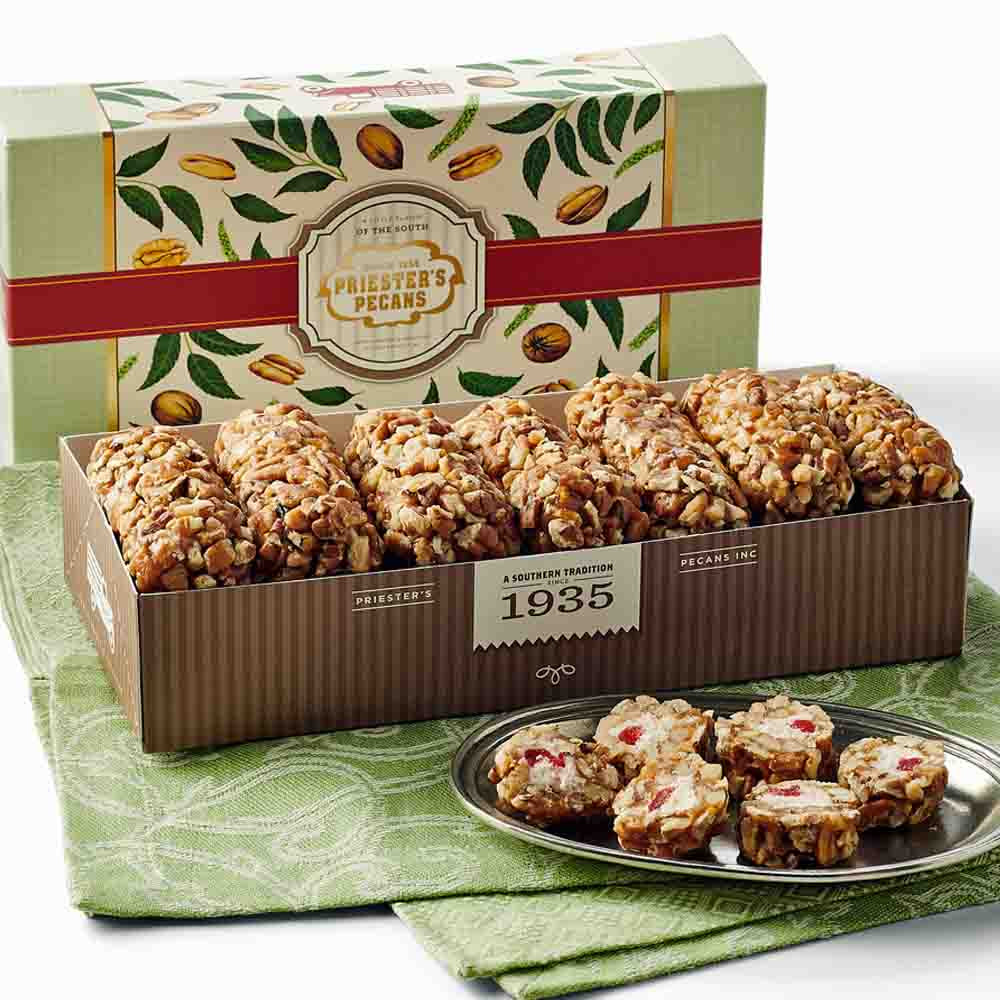 Traditional Pecan Logs – Southern Caramel Nougat Rolls with Fresh ...