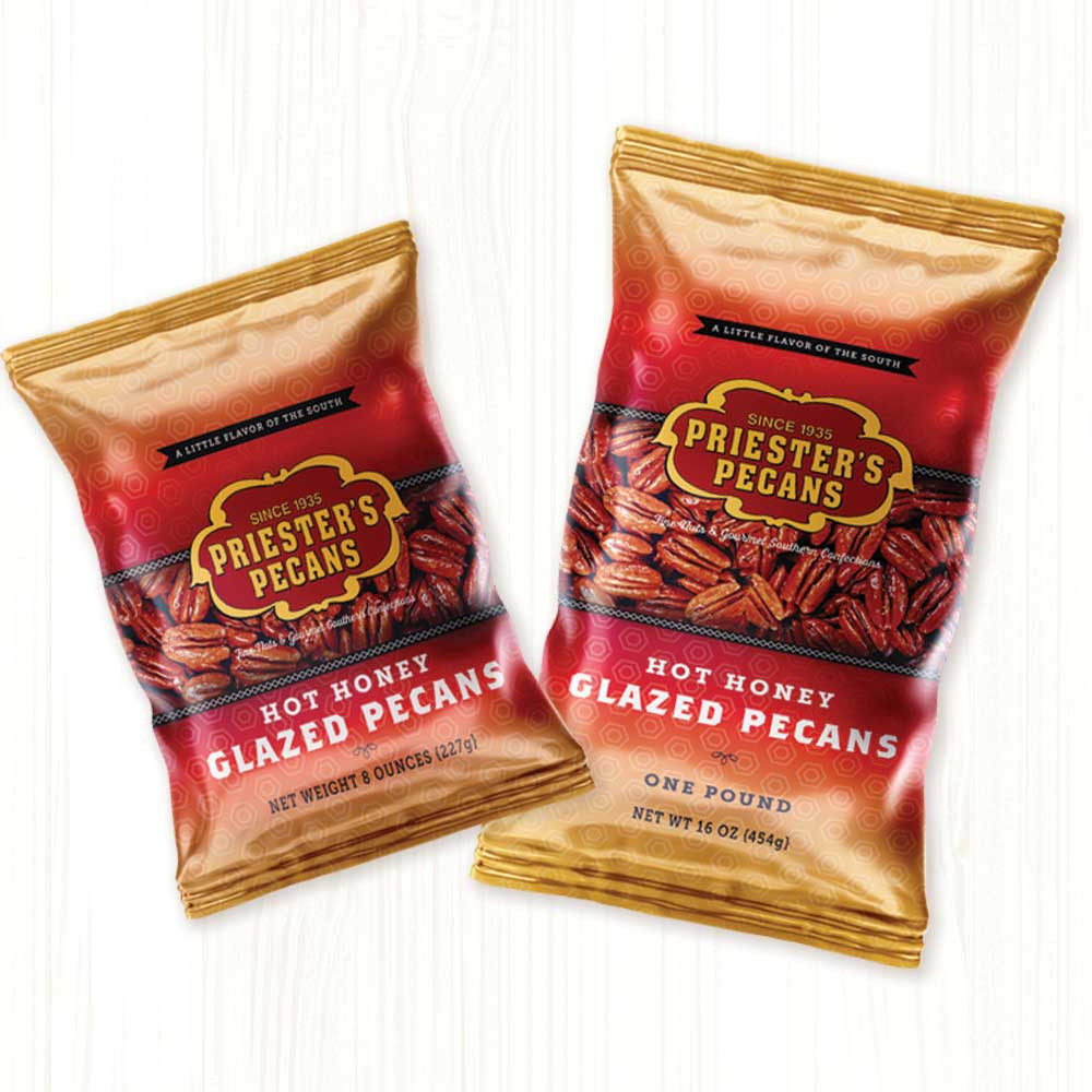 Hot Honey Glazed Pecans