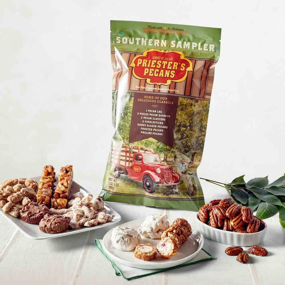 Southern Delights Year Round Sampler Gift | Priester's Pecans