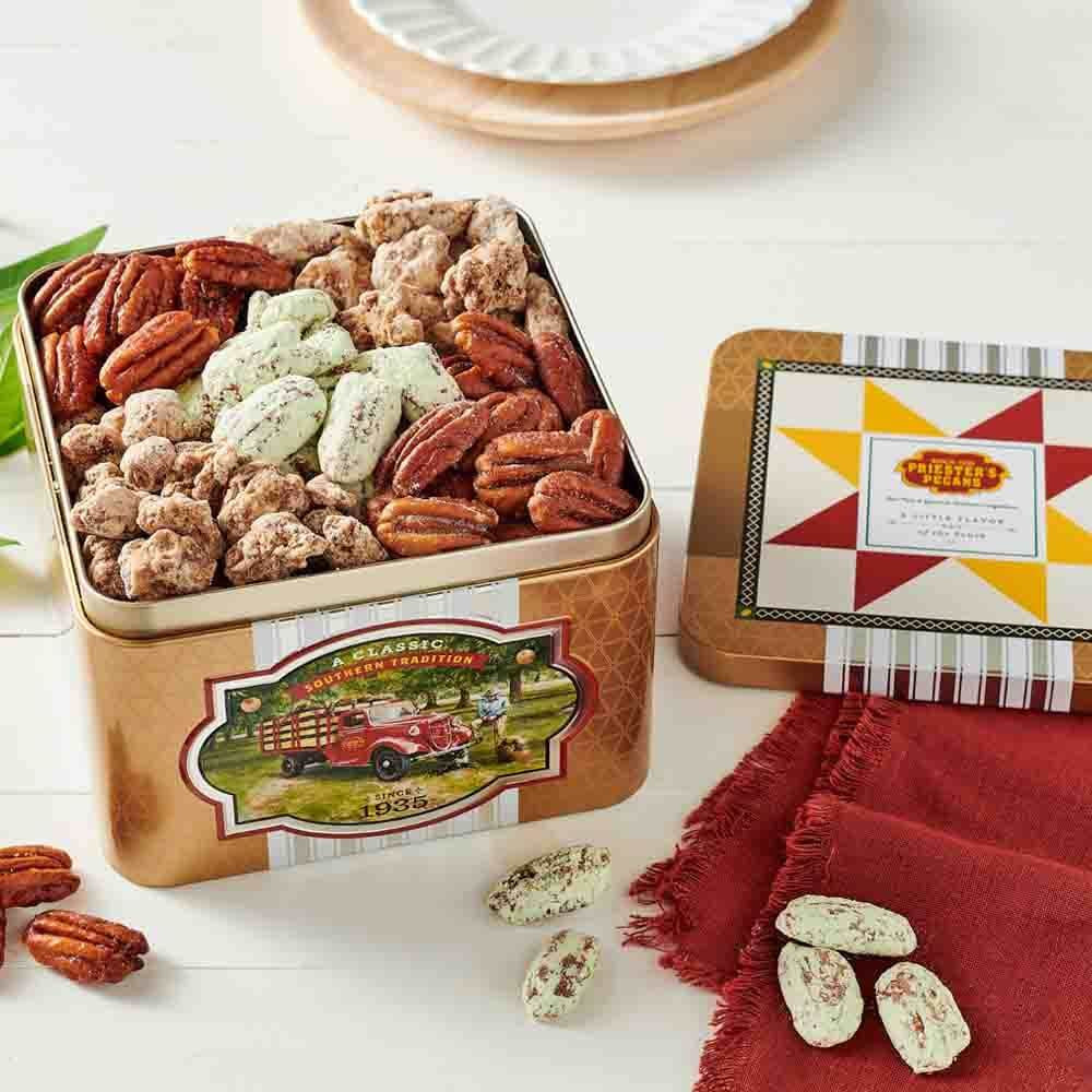 Southern Classic Pecan Gift Tin | Pecan Gifts | Priester's Pecans