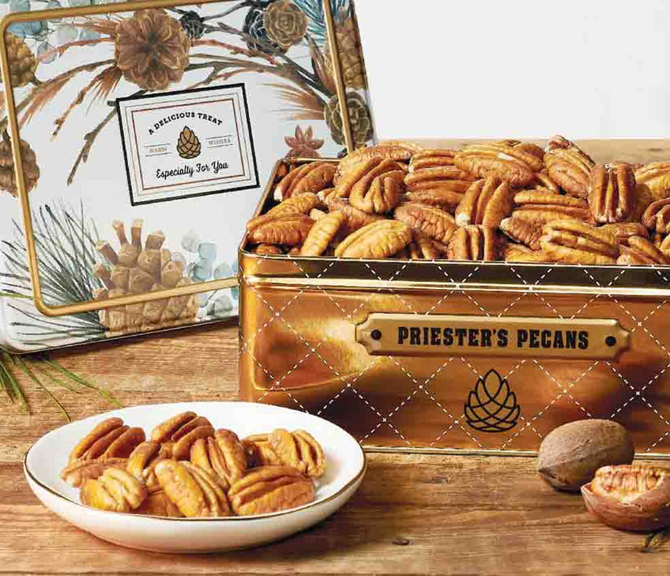 Pecan Gift Tins | Priester's Pecans