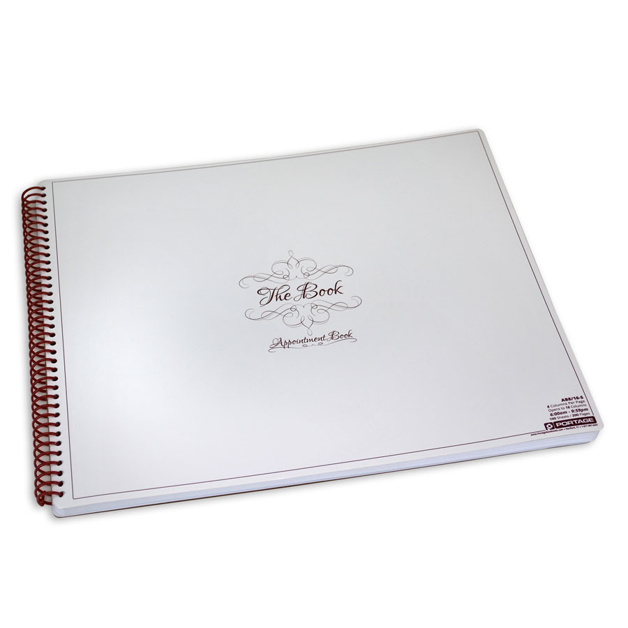 8 Column Appointment Book - 200 Pages | Portage Notebooks