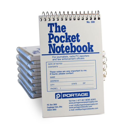 The Pocket Notebook #300 - Wide Ruled 3.75" X 6" - 1 Dozen