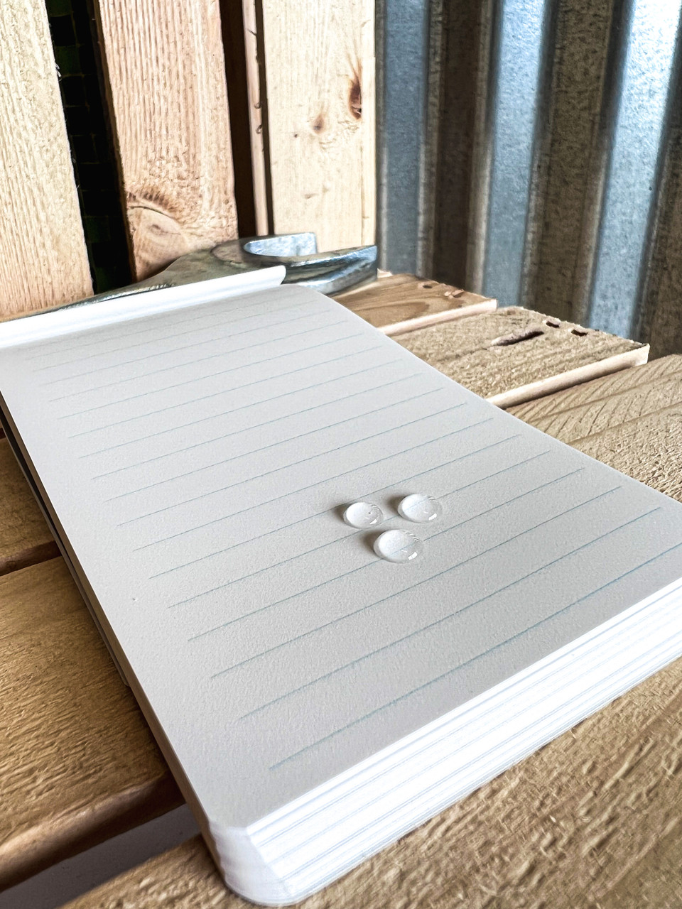 4 Pack of Waterproof Notebook Made From Recycled Stone Waste. All ...