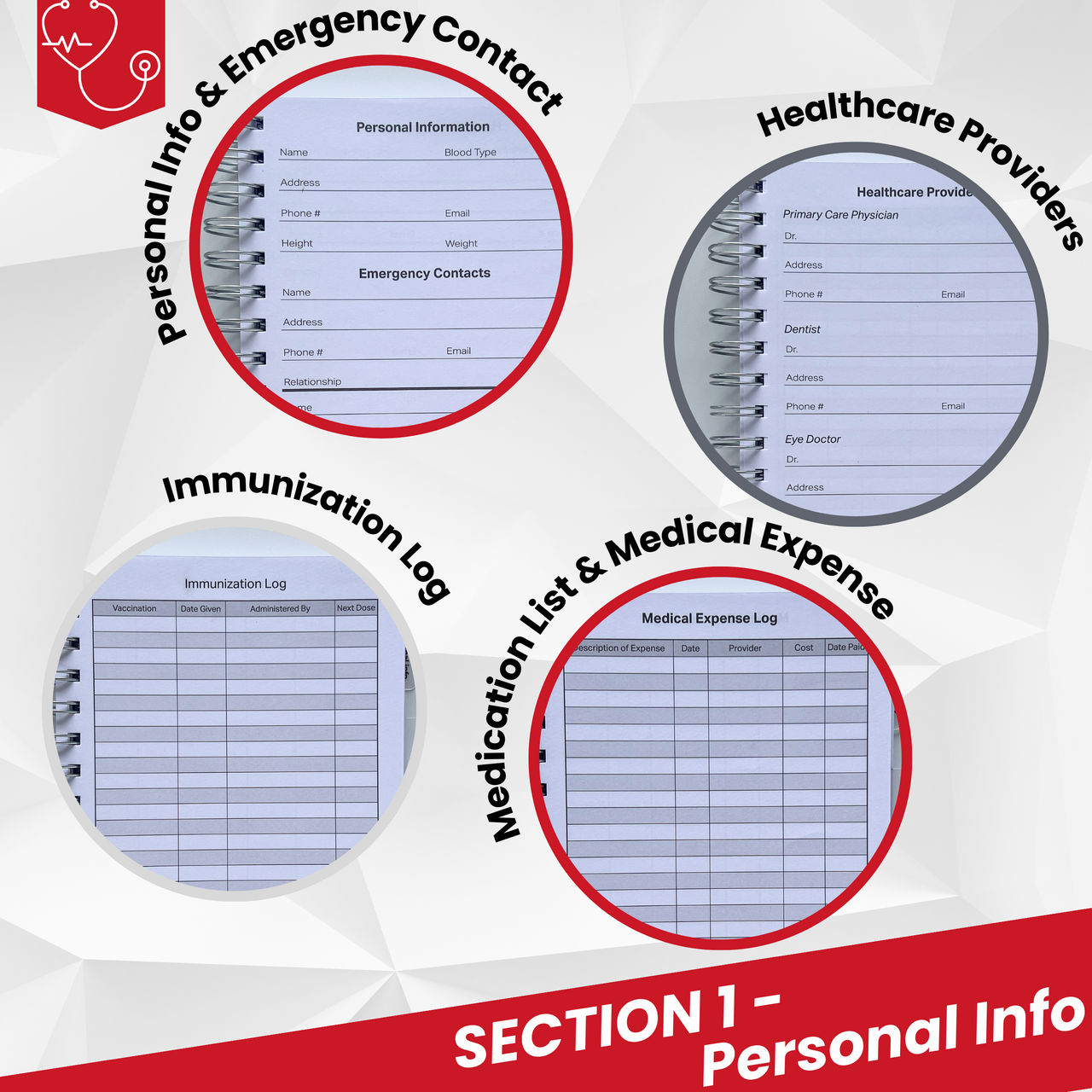 Personal Medical Journal | Log Office Visits, Track Medical Expenses ...