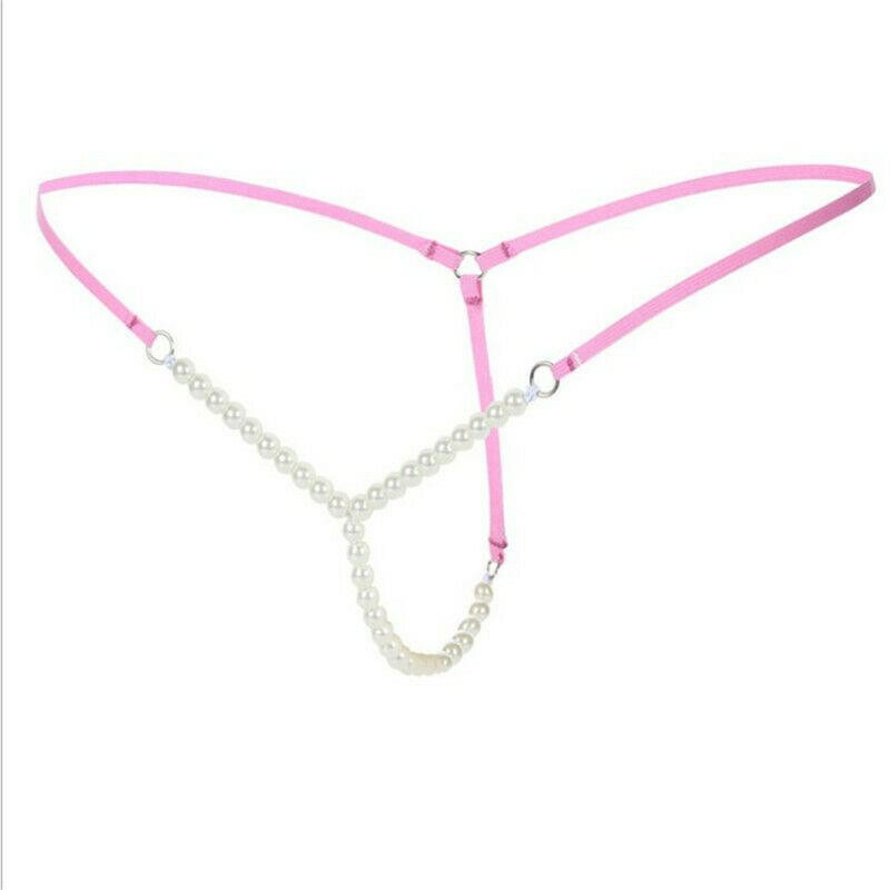 Sexy Beaded Pearl G-String #9852 - Jean Lesley