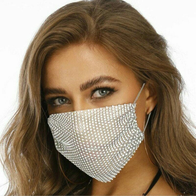 Crystal Diamond Face Mask #6541 | Jean Lesley