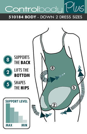 Open Bust Shaping Body | Jean Lesley