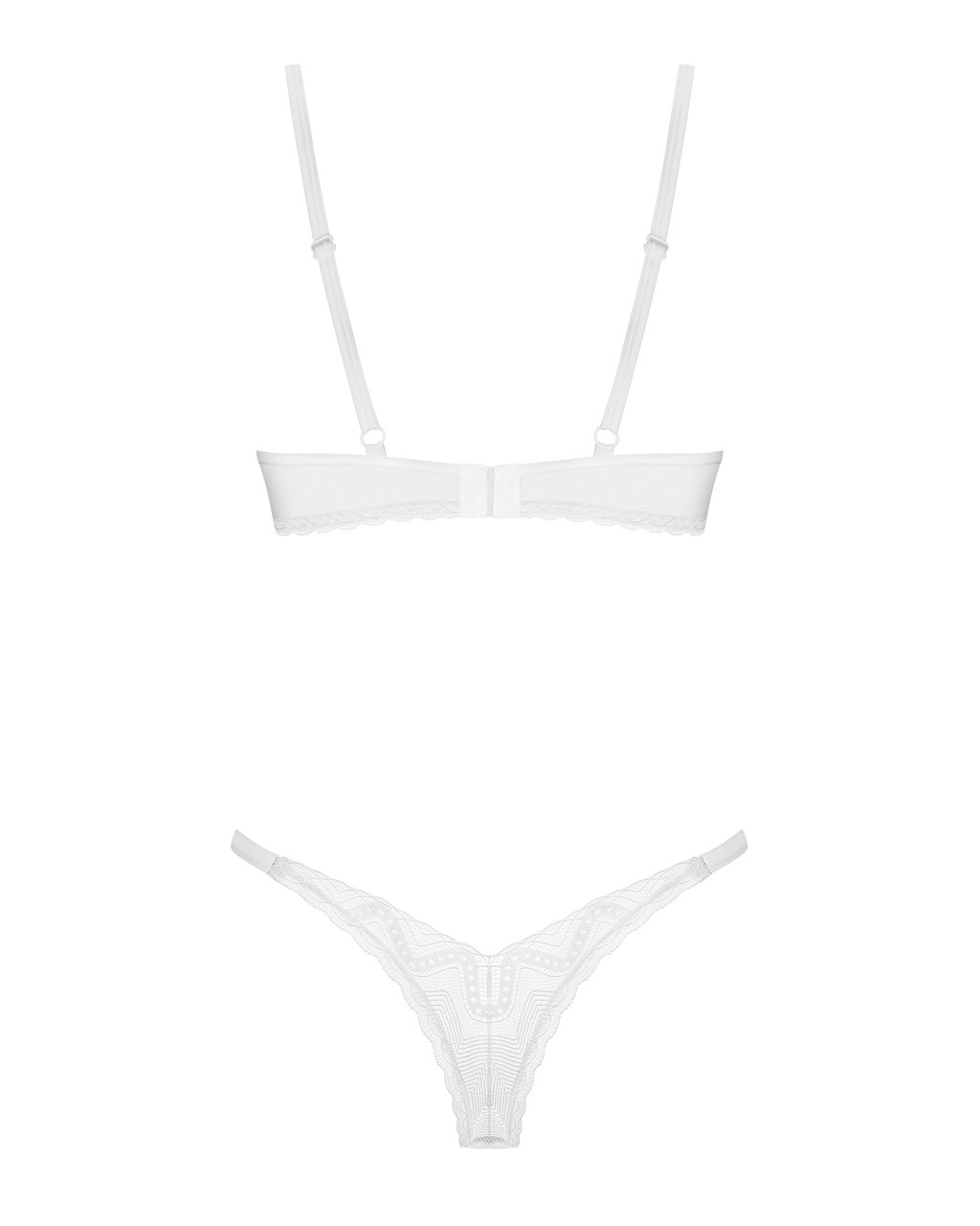Alissium Sexy White Lingerie Set Jean Lesley