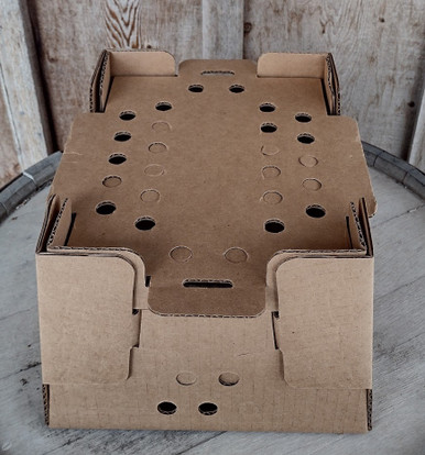 20 Boxes! LIVE BIRD VENTED SHIPPING BOX- USPS APPROVED - POULTRY ...