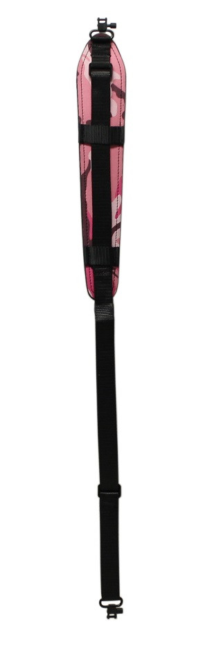 Pink Camo Leather Gun Sling - AusHunter Online
