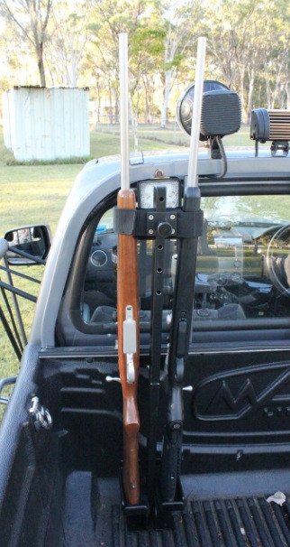 Floor Mounted Vehicle Gun Rack | AusHunter Online