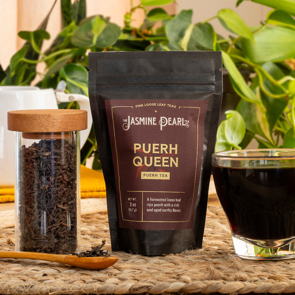 Puerh Queen | Aged Loose Leaf Puerh Tea | The Jasmine Pearl Tea Co.